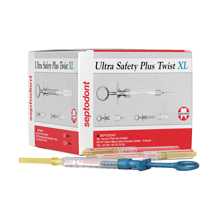 Prevent needlestick injuries with Ultra Safety Plus Twist XL